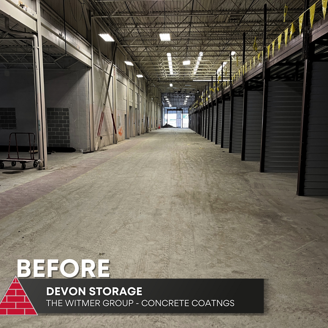 CONCRETE FLOOR COATINGS – DEVON STORAGE - Witmer Group