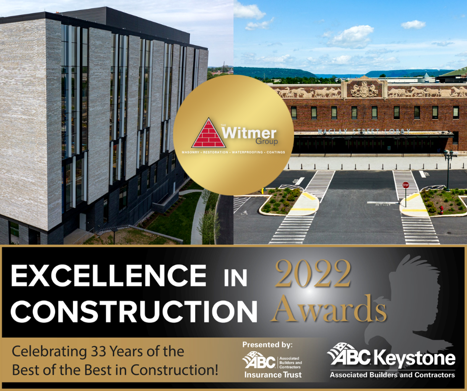 TWG Wins Two Awards at the ABC Keystone Excellence Awards - Witmer Group