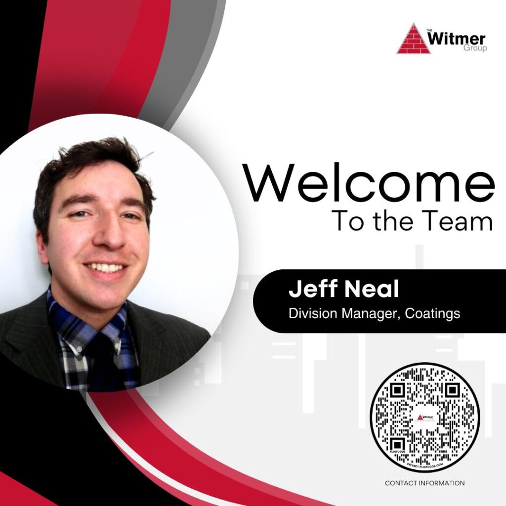 Please join us in welcoming Jeff Neal to The Witmer Group team ...